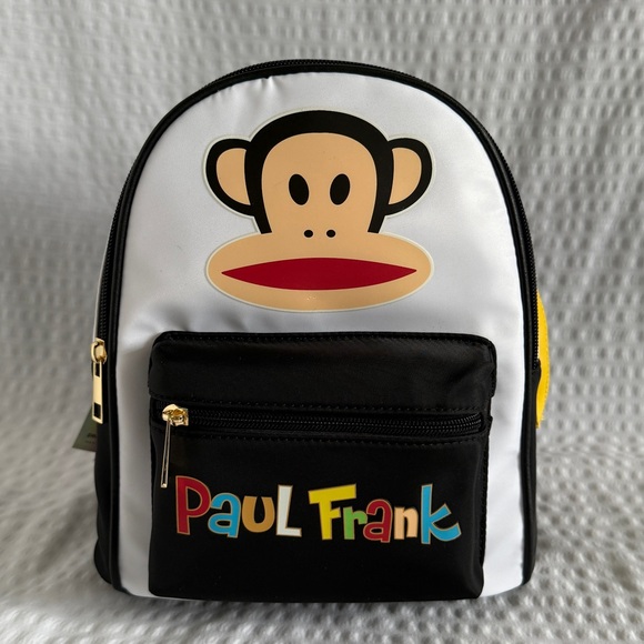 Paul Frank | Bags | Paul Frank Black And White Monkey Face Mini ...